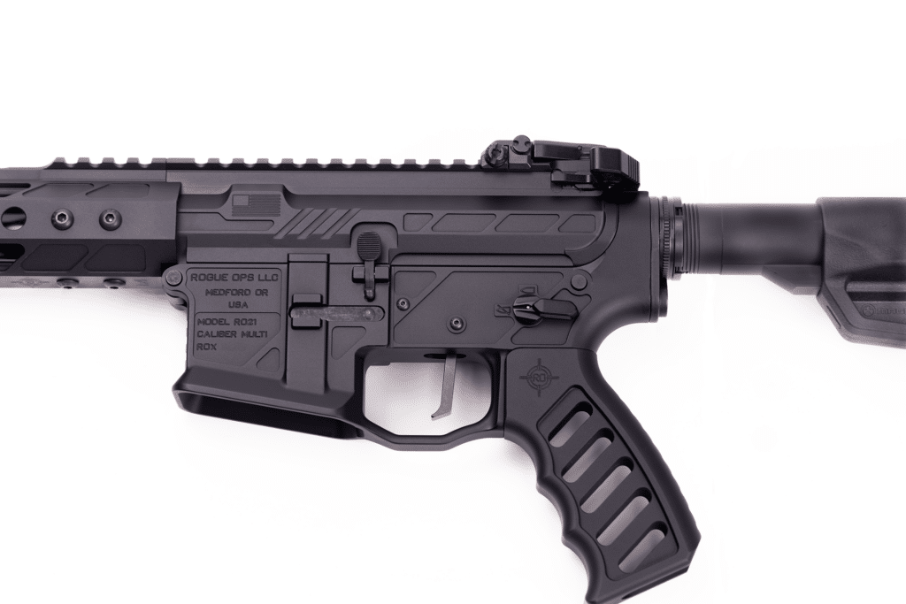 RO21 AMBI 5.56 or 300BLK SBR-8" Black - RogueOps