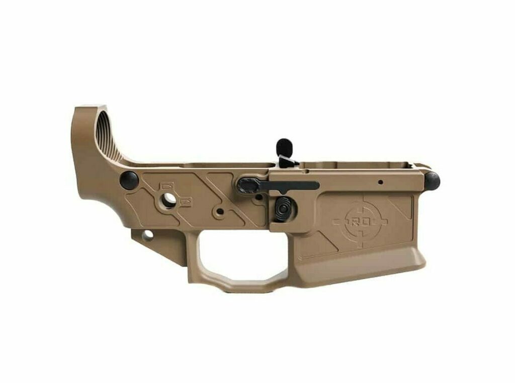 RO21 AMBI LOWER RECEIVER-FDE - Rogue Ops | Precision AR Rifles & High ...