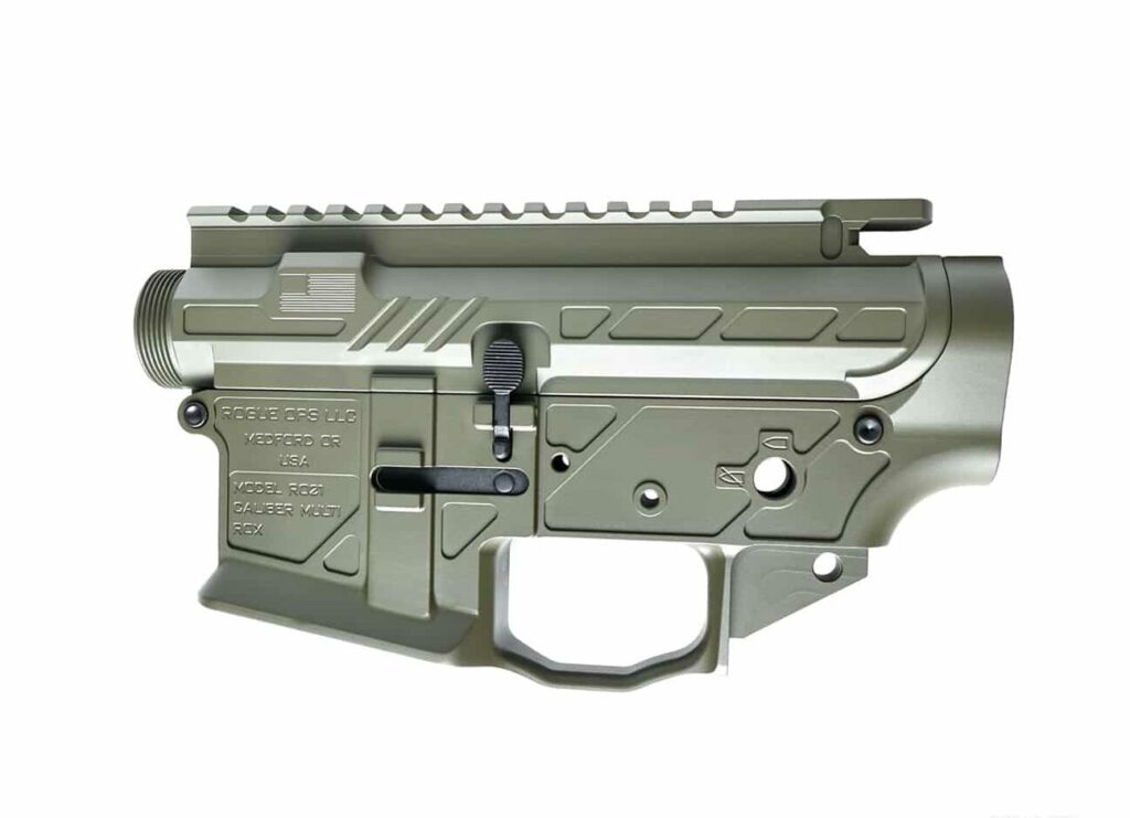 RO21 AMBI BILLET RECEIVER SET-OD GREEN - Rogue Ops | Precision AR ...
