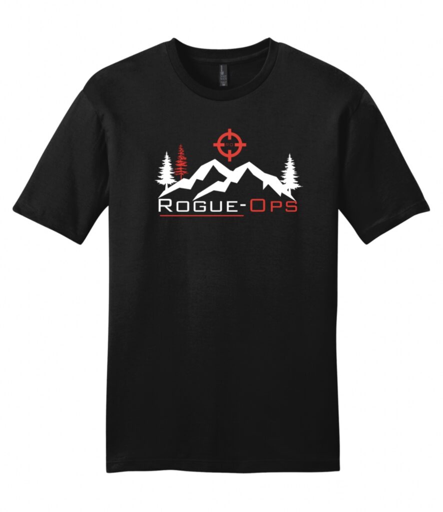 Black Rogue Rifle Oregon Tee - Rogue Ops | Precision AR Rifles & High ...